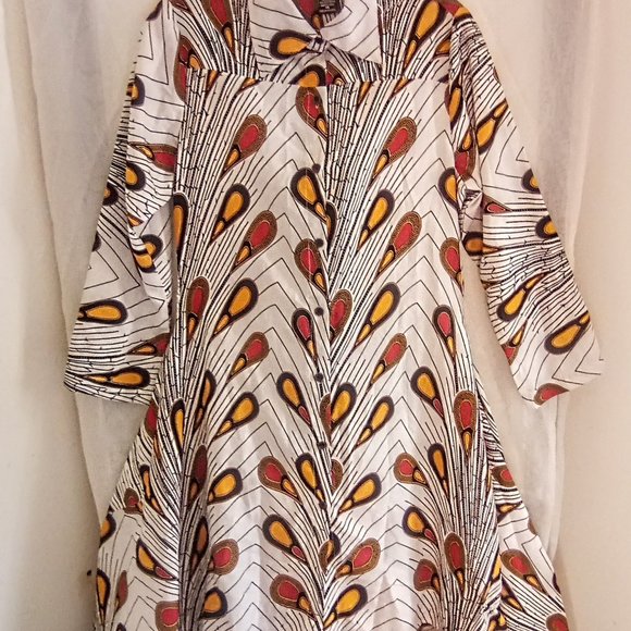 Step In Style | Dresses | Step In Style Multicolor Tailored Smock Dress ...